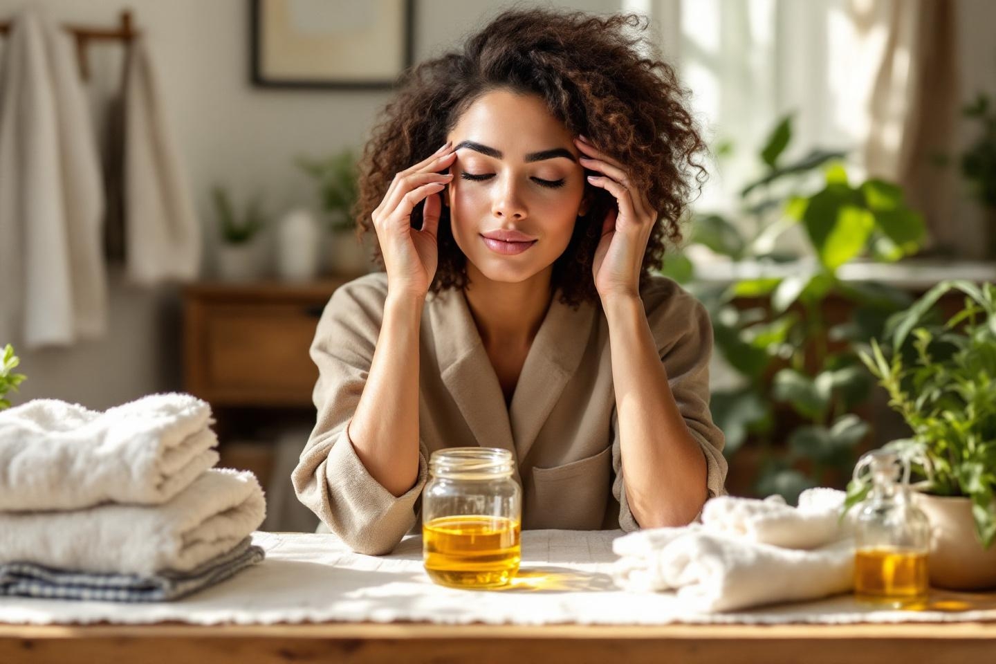 Huile de ricin et massage : la double astuce naturelle qui densifie et ...